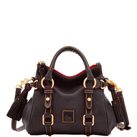 Dooney & Bourke | Bags | Dooney Bourke Florentine Nano Satchel Brown ...